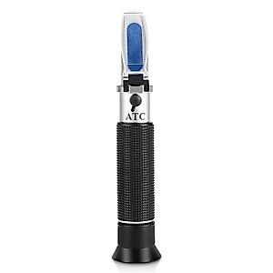 Yosoo refractometro densimetro, Professional Handheld Alcohol 0~80% Test Refractometer Tester Meter Measure Instrument