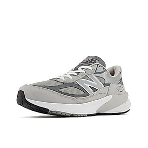 New Balance Men's FuelCell 990 V6 Sneaker, Grey/Grey, 9.5
