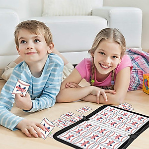 720 Pockets with Trading Card Binder, 9-Pocket Baseball Card Sleeves Card Holder Album Protectors, Penny Sleeves for Trading Cards Fit for Sport, Game, Standard Cards Holder for Kids (Baseball)