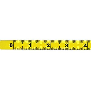 Left-to-Right, Self-Adhesive Rule, 6 Ft. Length