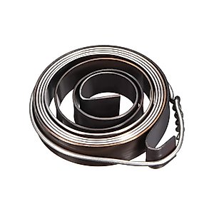 uxcell Drill Press Return Spring, Quill Spring Feed Return Coil Spring Assembly, 2.2Ft Long, 34 x 8 x 0.8mm