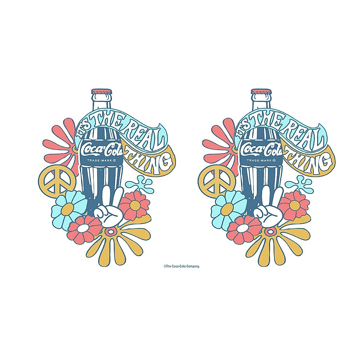 Coca-Cola Real Thing 17 oz Stainless Steel Water Bottle, 17 Ounce, Multicolored