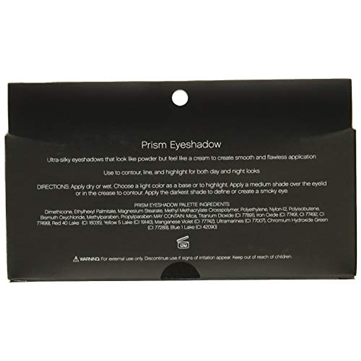 e.l.f. Cosmetics Prism Eyeshadow Palette, Six Silky Eyeshadows Create Luminous, Shimmery Eyes, Naked