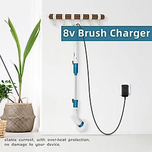 SLLEA 8V DC Adapter Replacement for Hurricane SpinScrubber Spin Scrubber Brush Charger Power Cord