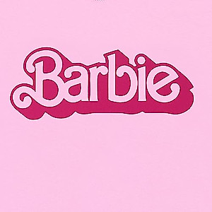 Barbie T-Shirt Women | Womens Summer Tops | Pink Graphic Tees for Women | Pink L
