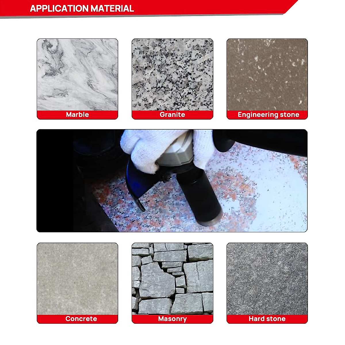 DT-DIATOOL Diamond Core Drill Bit 1-3/8" - Welded Hole Saw 35mm with 5/8-11 Arbor for Granite Marble Hard Stone