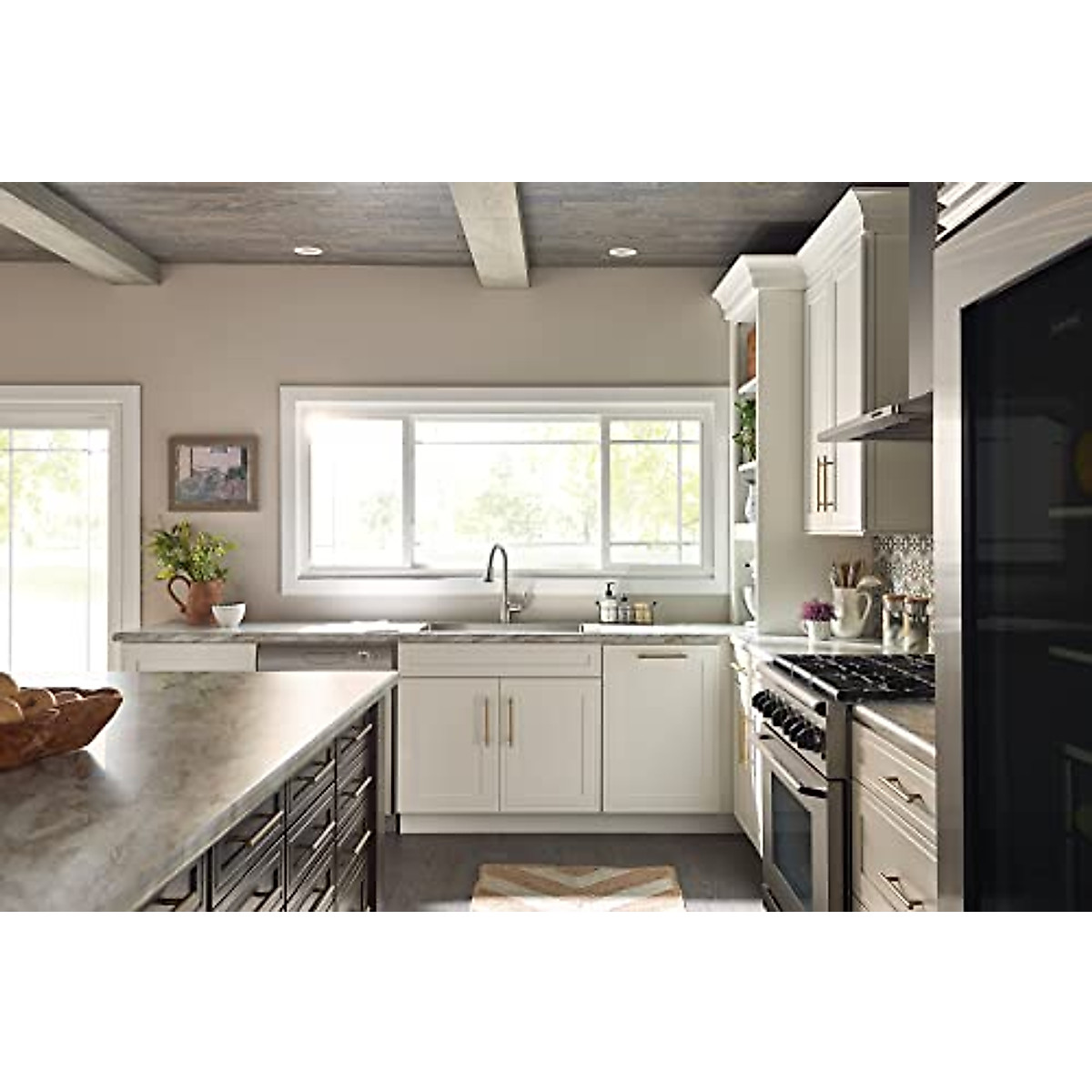 Moen Arbor Spot Resist Stainless One-Handle Pulldown Kitchen Faucet with Sprayer and a Reflex Docking System, Kitchen Sink Faucet Featuring Power Boost for a Faster Clean, 7594SRS