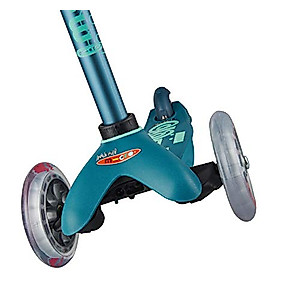 Micro Kickboard - Mini Deluxe 3-Wheeled, Lean-to-Steer, Swiss-Designed Micro Scooter for Kids, Ages 2-5 (Ice Blue)