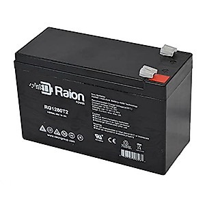 Raion Power RG1280T2 12V 8Ah Upgraded Replacement UPS Backup Battery for Tripp Lite SMART1500-3 Pack