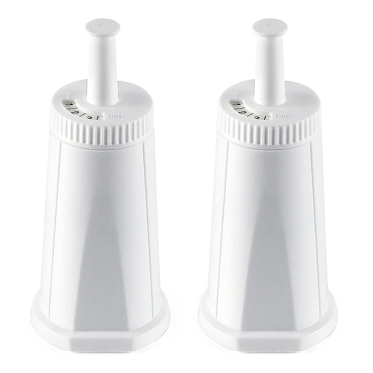 2 Pack Breville Bes880 Water Filter Replacement-Compatible with Breville Sage Oracle Touch, Barista, Claro Swiss, BES878, Bes920, Bes008 Espresso Coffee Machine,Replaces Part #BES008WHT0NUC1