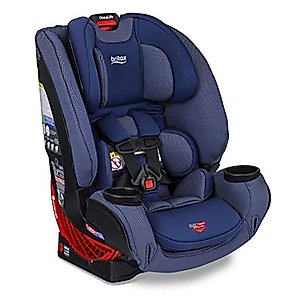 Britax One4Life ClickTight All-in-One Car Seat – 10 Years of Use – Infant, Convertible, Booster – 5 to 120 Pounds - SafeWash Fabric, Cadet