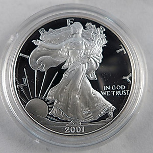 2001 W American Silver Eagle Proof