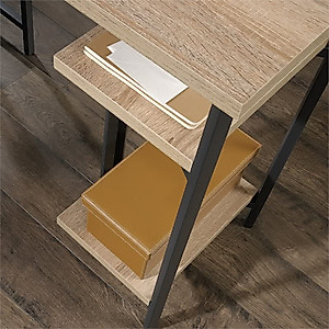 Sauder North Avenue L-Desk, L: 47.01" x W: 47.44" x H: 28.5", Charter Oak Finish