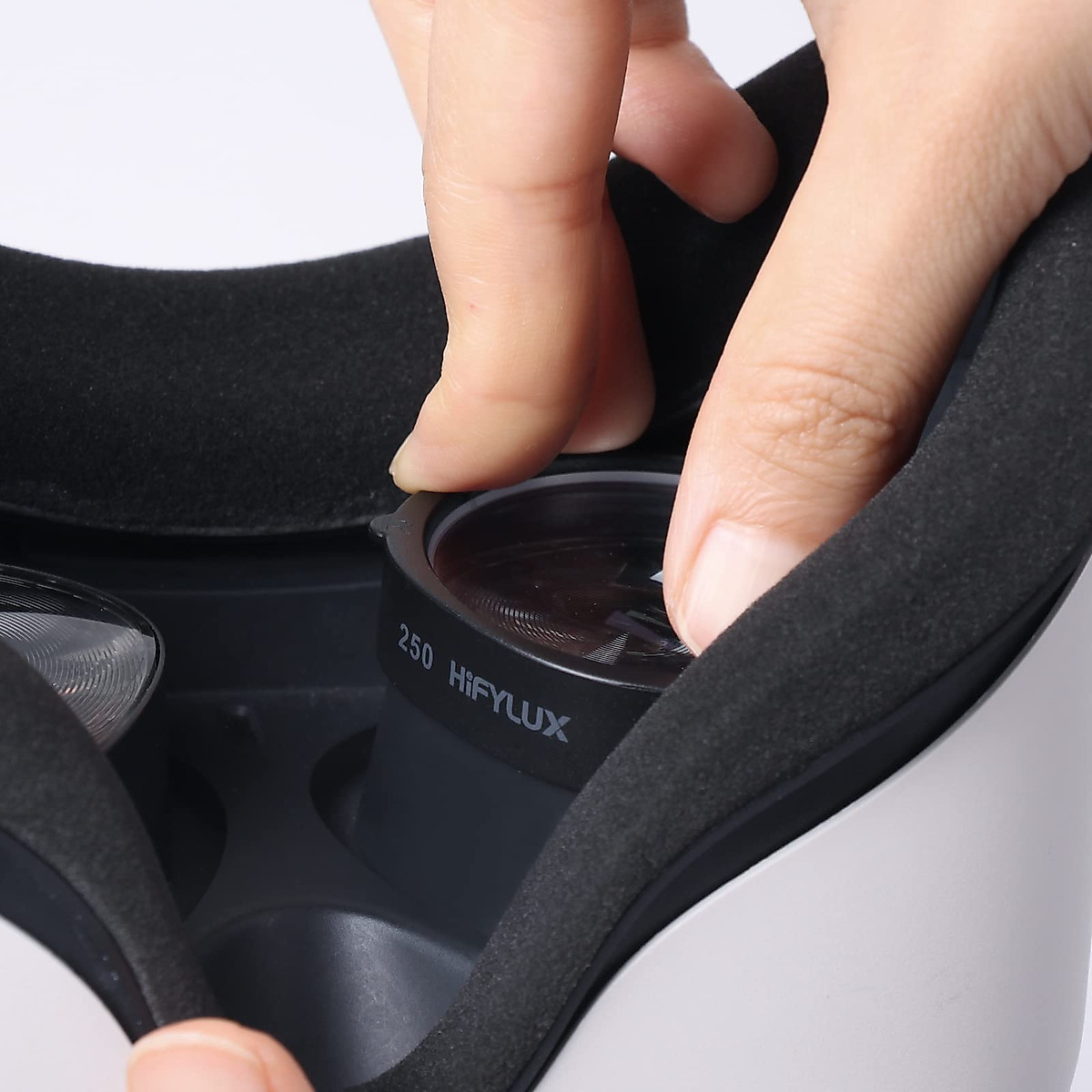 Myopia Glasses for Oculus Quest 2 Virtual Reality Games Headset Nearsighted Glasses VR Accessories Lens Cover Protector Frame (-5.0D)