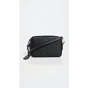 Smythson Women's Camera Bag, Black, One Size