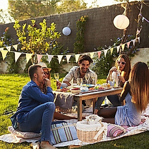 generic Wicker Woven Basket Multipurpose Basket with Handle Linen Cotton Cloth Lining for Storage and Decorations