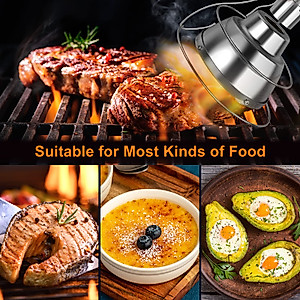 OGERY Cooking Torch Attachment, Pro Grade Chef Kitchen Food Culinary Propane Torch Flamethrower, Outdoor Searing Blow Torch Handheld Broiler for Sous Vide Grilling, Desserts(Torch Not Included)