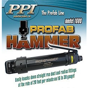 PROFAB Pittsburgh Lock Air Hammer - Model 1600