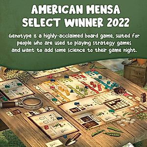 Genotype: Mensa Award Winning Genetics Board Game about Mendel's Pea Plants