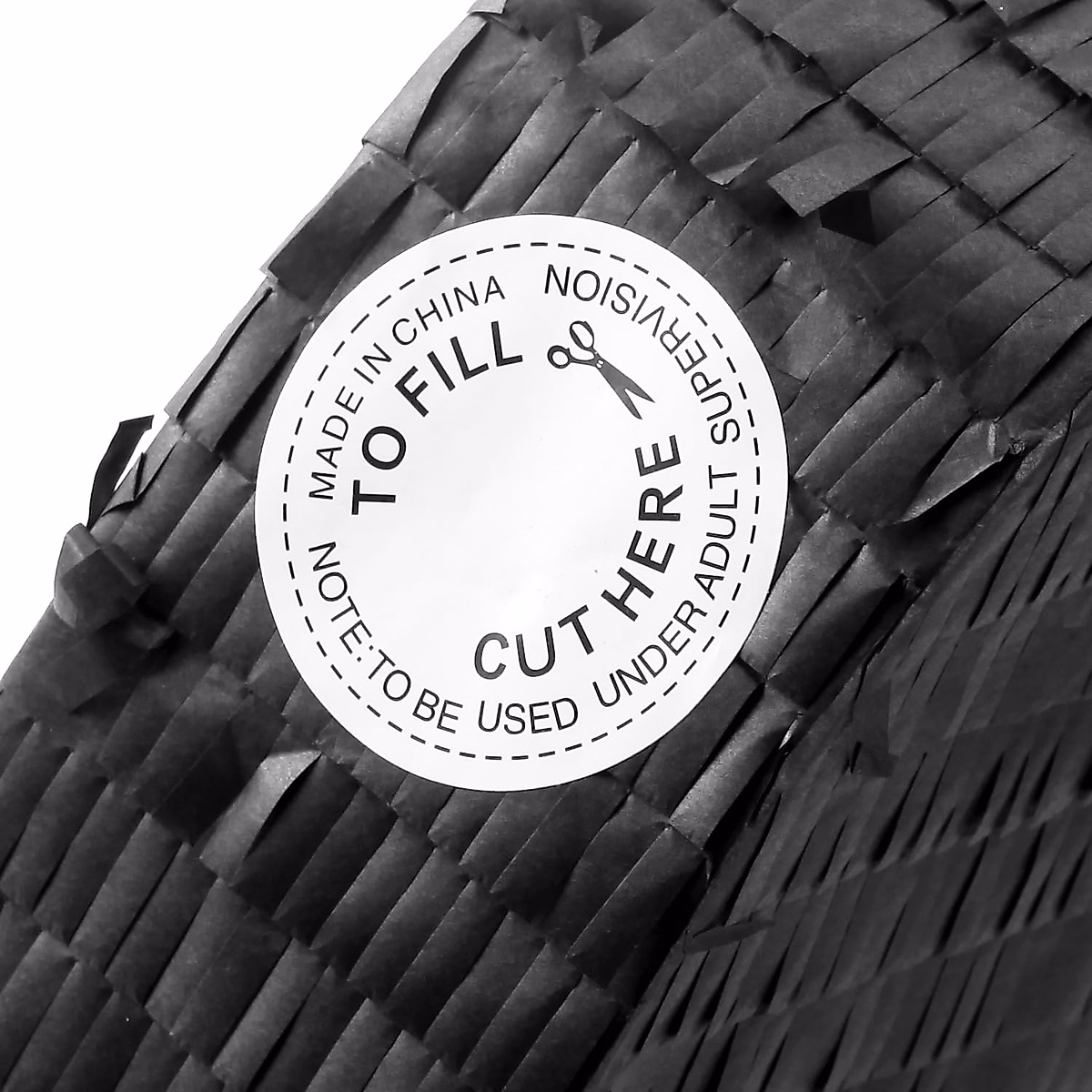 Quera Rip Twenties Pinata Funny 14 x 14.4 x 3 Inch Funeral Pinata with Stick Blindfold and Confetti Paper Fits Candy Favors for Adult 30th Birthday Anniversary Party Supplies Decoration Prop