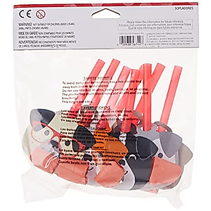 Creative Converting Dog Party Noise Maker, 1x2.55x5.25inc, Multicolor