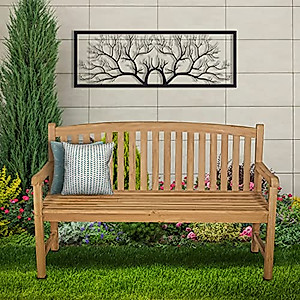 Seven Seas Teak Acapulco Teak Outdoor Patio Bench, 5 Foot Made from Solid Teak Wood