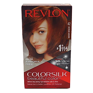 Colorsilk Permanent Hair Color, Medium Auburn (42/4R)