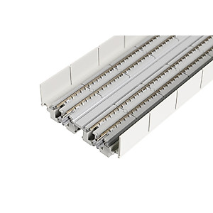 Kato USA, Inc. N 248mm 9-3/4" Straight Dbl Viaduct, Concrete (2), KAT20401