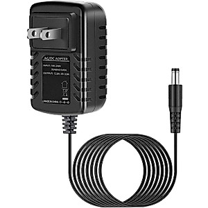 Wall AC Adapter Power Cord Compatible for RESTECK,Vellax,Medcursor,Mirakel,InvoSpa Shiatsu Back Shoulder and Neck Massager Charger Power Supply 12V（Only Fit for 12V Massager ）