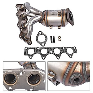 NEWZQ Manifold Catalytic Converter Replacement for 2011-2017 Hyundai Accent 2012-2017 Veloster 2012-2016 Kia Soul 2012-2017 Rio 674-891