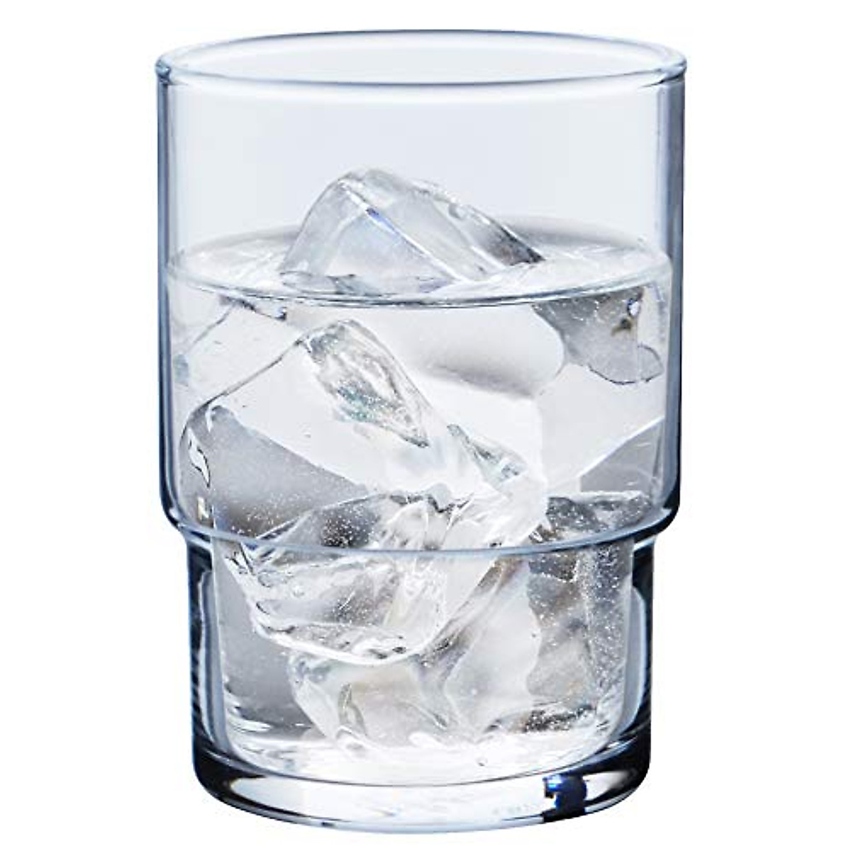 Toyo Sasaki Glass 00346HS Tumbler Glass, HS Stack Tumbler, Father's Day, 8.5 fl oz (250 ml), 6 Stacks, Made in Japan, Dishwasher Safe, Shatter-Resistant, Tumbler, Glass, Cup