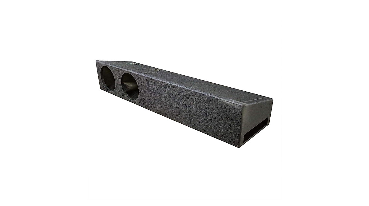 Q Power Dual Port Subwoofer Enclosure for Loud Bass | Easy Install