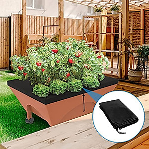 LFUTARI 3pcs City Pickers Replacement Cover,20"x24" Planter Box Cover ,Replant Kit Cover for Garden Mulch