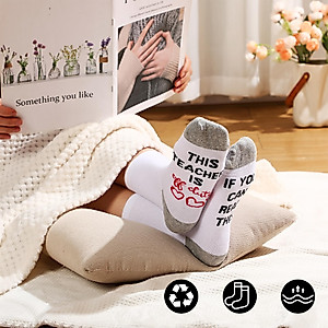 Zopeal Teacher Appreciation Gift Set 9 in 1 Teacher Birthday Favor Thank You Woven Basket Tumbler Thank You Gifts for Man Woman Valentines Mothers Day(White)