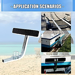 ECOTRIC Short Boat Trailer 2' Bunk Board Guide-On Carpeted Kit A Pair w/Hardware