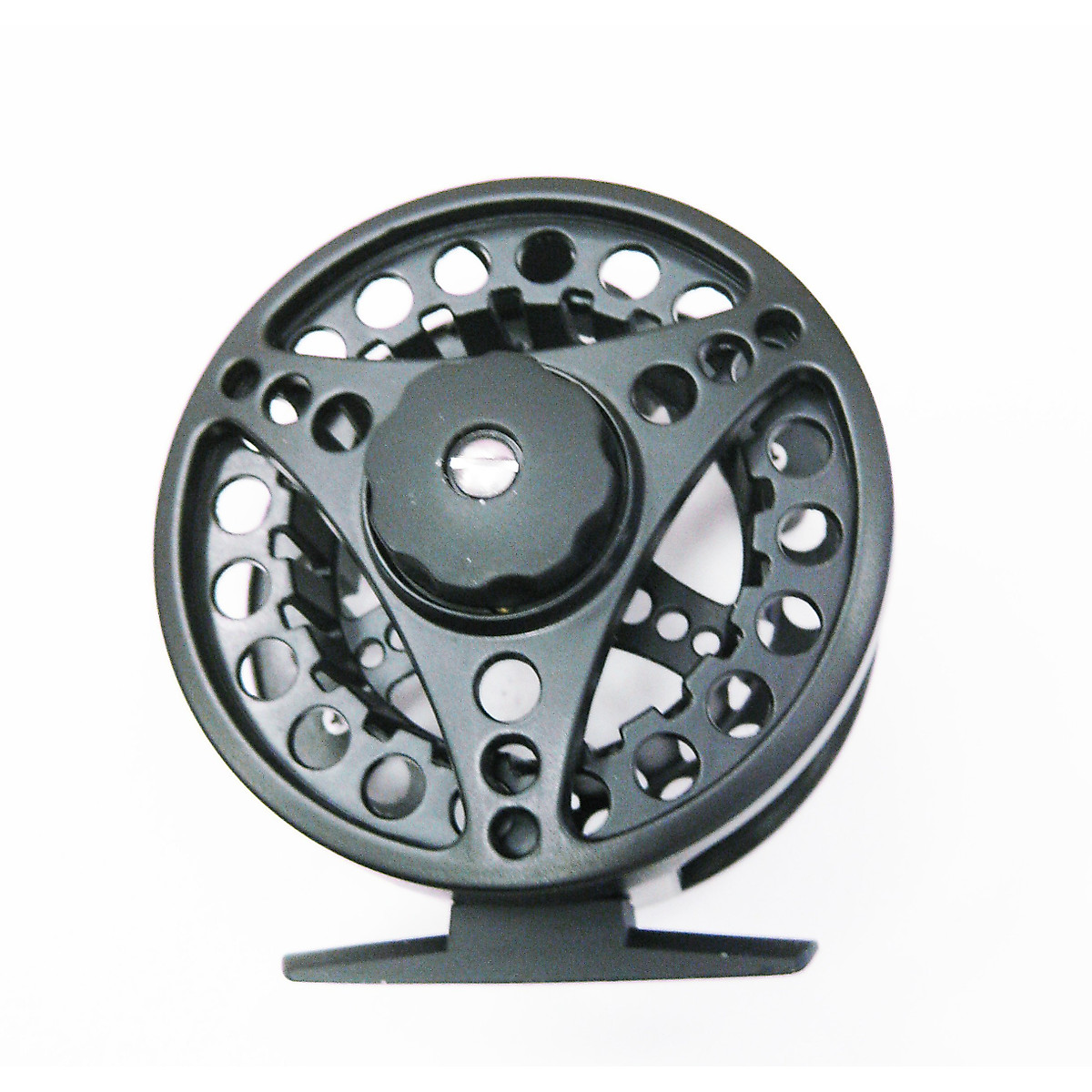 KUFA Sports 9ft Graphite Fly Fishing Rod (4-Section,Line Weight #5/6) & Casted Aluminum Fly Reel Combo KFL9456+FR56