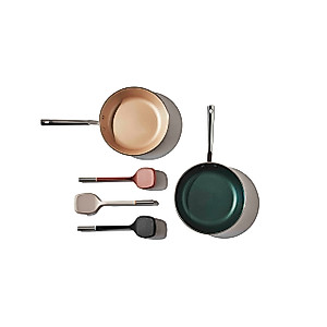 Material, The Copper Coated Pan, Durable, Clean Nonstick, Long Lasting, Dune