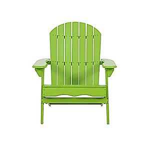 Christopher Knight Home 315842 Malibu Adirondack Chair, Light Green