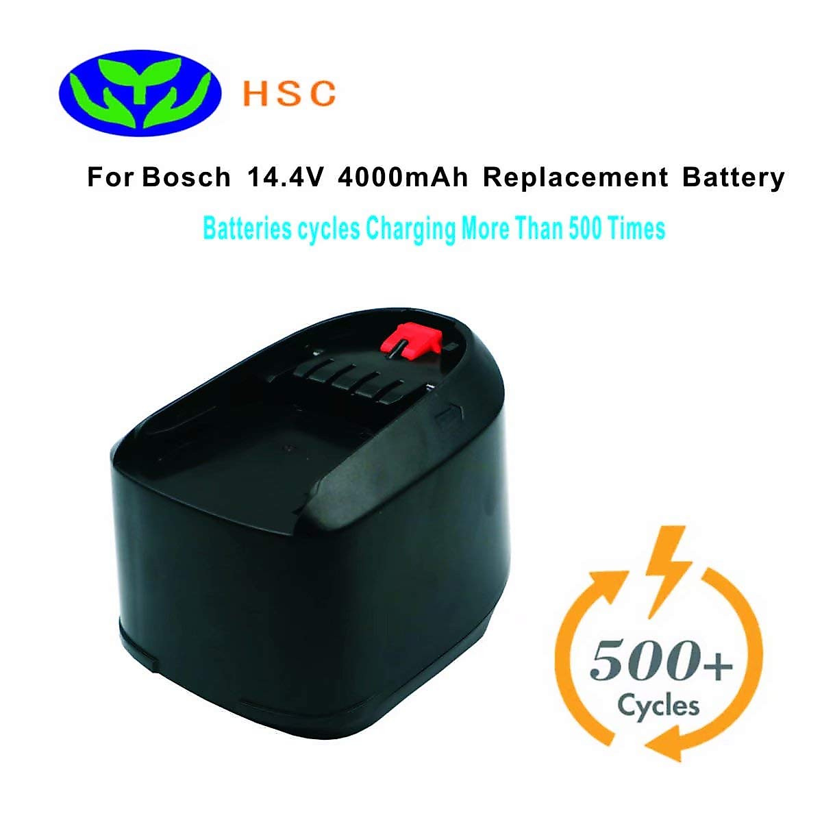 5000mAh 18650 Battery Pack BOS14.4B Lithium Battery 14.4V Replacement for Bosch BAT607 BAT607G BAT614 BAT614G Battery pack 14.4V