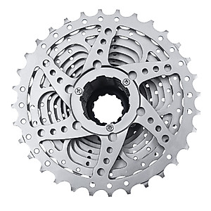Rwlre Bicycle Freewheel, Road Bike 8 9 10 11 12 Speed 11-23T/25T/28T/30T/32T/34T Bicycle Cassette Freewheel MTB Sprocket for Shimano (Color : 10-Speed 11-25T)