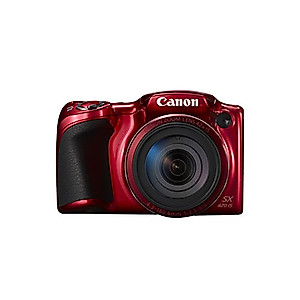 Canon PowerShot SX420 Digital Camera w/ 42x Optical Zoom - Wi-Fi & NFC Enabled (Red)