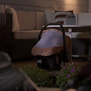 Summer Cozy Cover Sun & Bug Cover (Glacier Gray) - The Industry Leading Infant Carrier Cover Trusted by Over 2 Million Moms Worldwide for Protecting Your Baby from Mosquitos, Insects & The Sun