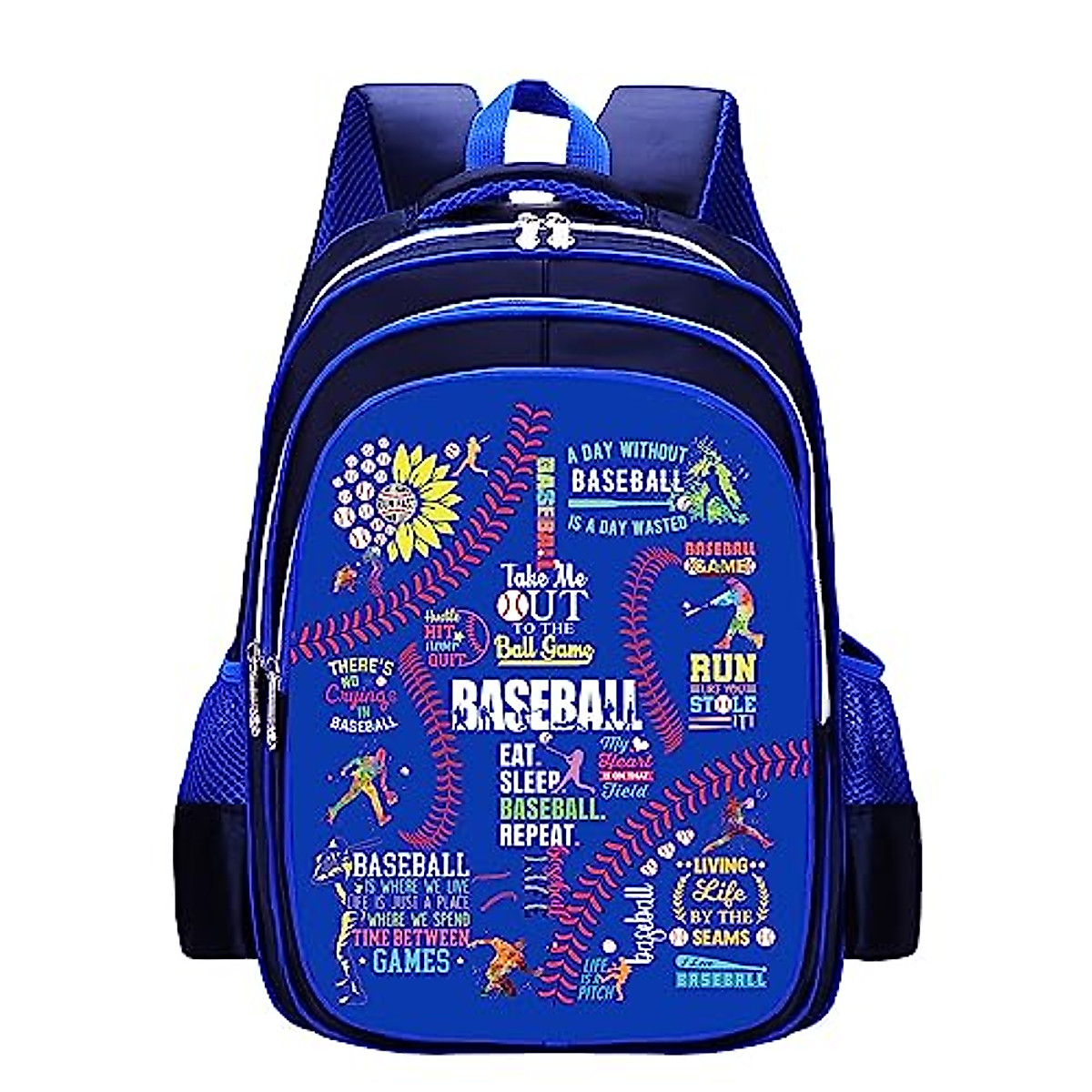 JDEIFKF Baseball Backpack Laptop Backpack For Men Women, Baseball Backpacks Shoulder Bag For Travel Hiking Camping Daypack