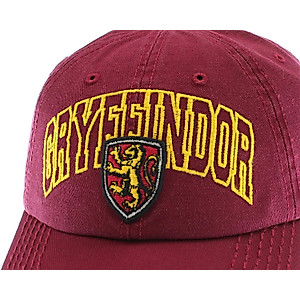 Harry Potter Snapback Hat House Crest Adjustable Caps - Gryffindor