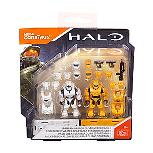 Mega Construx Halo Spartan Armor Customizer Pack Building Set