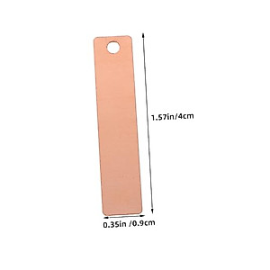 Lurrose 2 Sets Battery Electrode Sheet Batteries Copper Strip for Fruit Battery Experiment Fruit Battery Experiment Supplies DIY Fruit Battery Materials Copper Electrode Strip Zinc