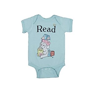 Out of Print Elephant & Piggie Read Baby Bodysuit 6 Months