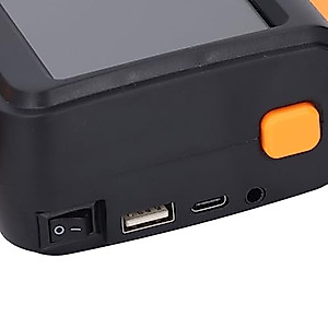 Inkjet Label Printer, Handheld Inkjet Printer for Barcode (US Plug)