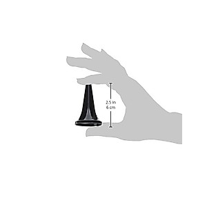 Disposable Ear Specula for KaWe EUROLIGHT C10, EUROLIGHT C30 AND COMBILIGHT C10 Otoscopes, 2.5 mm, Black, 100 Count