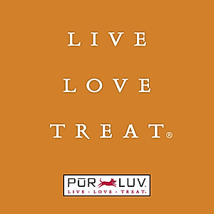 Pur Luv Dog Treats, K9 Kraves Rawhide Free Bone Dog Treat, Peanut Butter Flavor, Made with Real Peanut Butter and Chicken, 20 Count, Healthy, Easily Digestible, Long-Lasting, High Protein